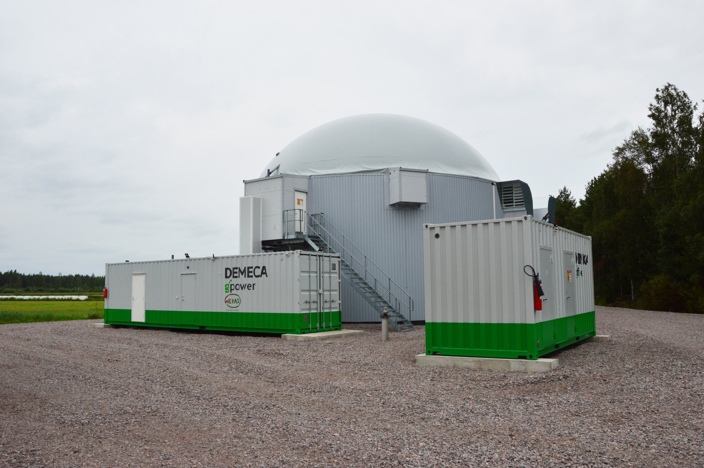 Biogas plant | Demeca Oy